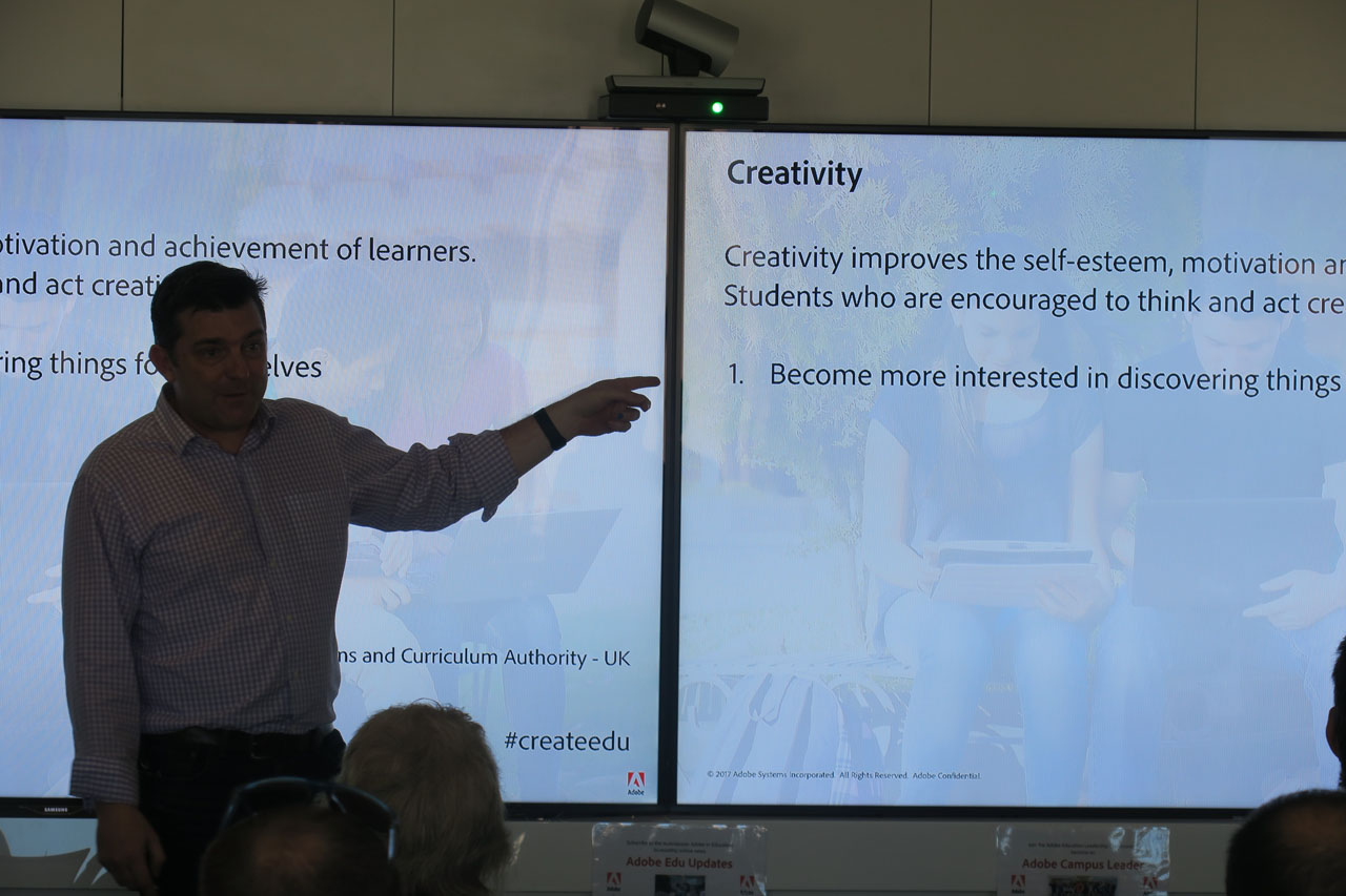 IIATE – Adobe Workshop Day | Dr Tim Kitchen's Journal - Creativity in ...